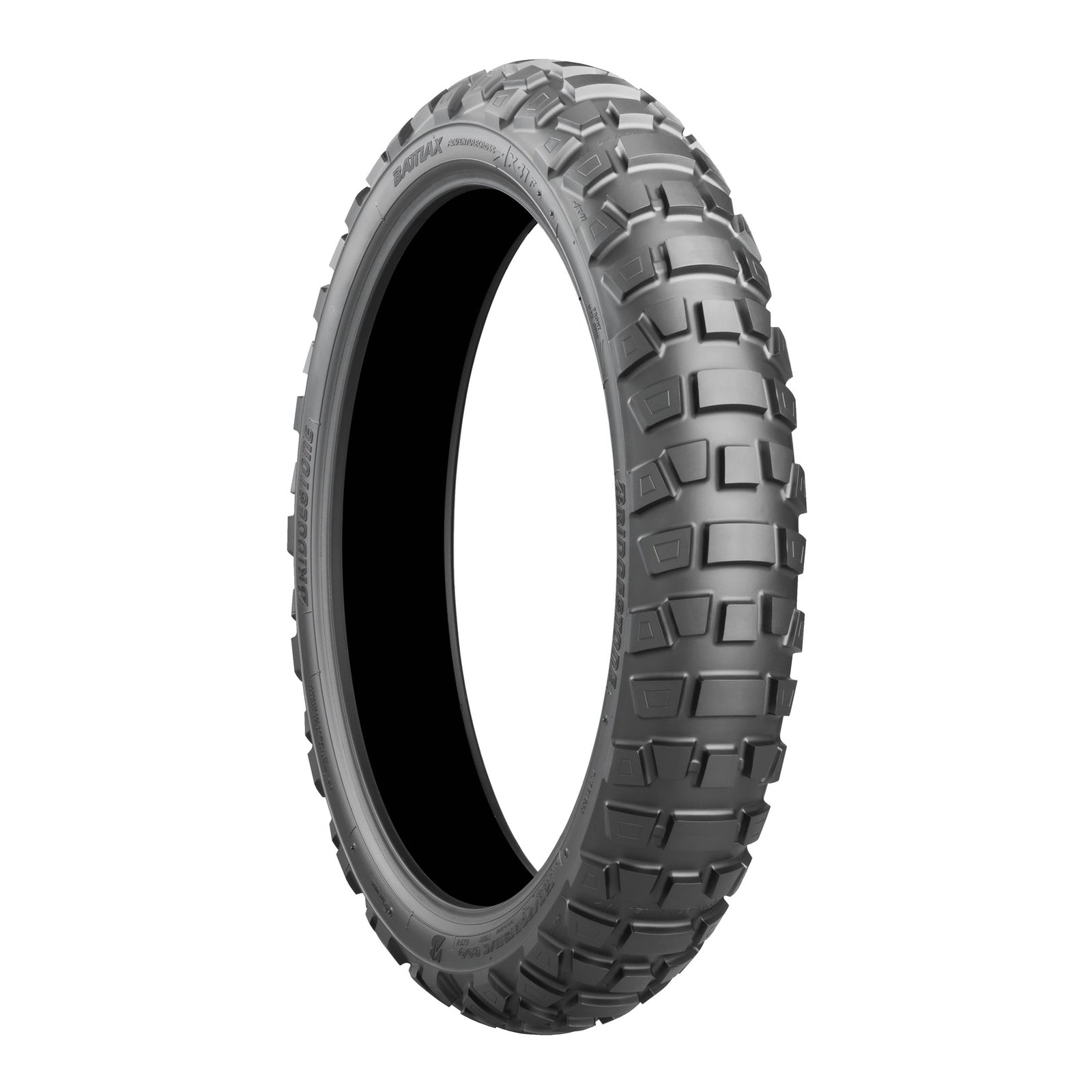 Bridgestone 100/90-18 AX41 Tubeless Front Adventure Tyre (56P ...